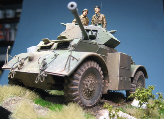 Warwheels Net 1 35 Bronco Staghound 3 Armored Car Photos By Frank Blanton